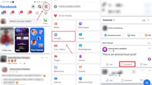 Comment commenter anonymement sur un groupe Facebook ? - Nos blogs