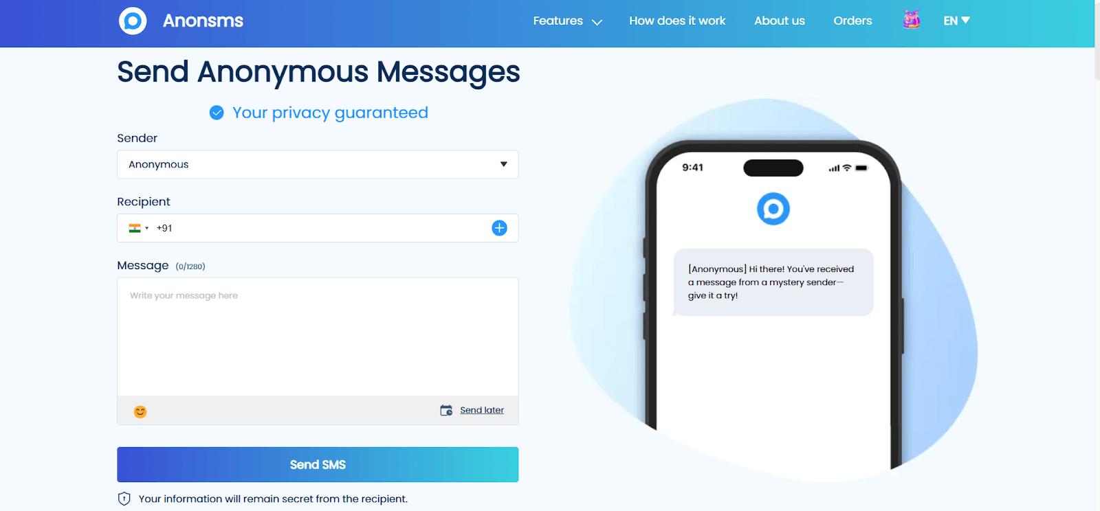 Top 11 Sites to Send Anonymous Texts Without Registration - Our Blogs