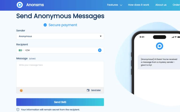 How to Send Anonymous SMS in India Safely (2025 Guide: Free Tools ...