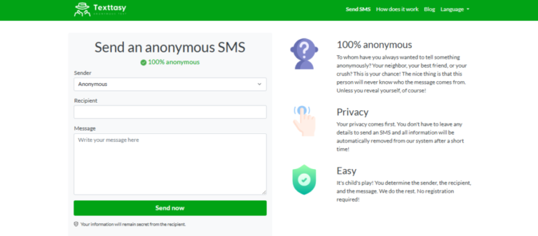 Top 11 Sites to Send Anonymous Texts Without Registration - Our Blogs